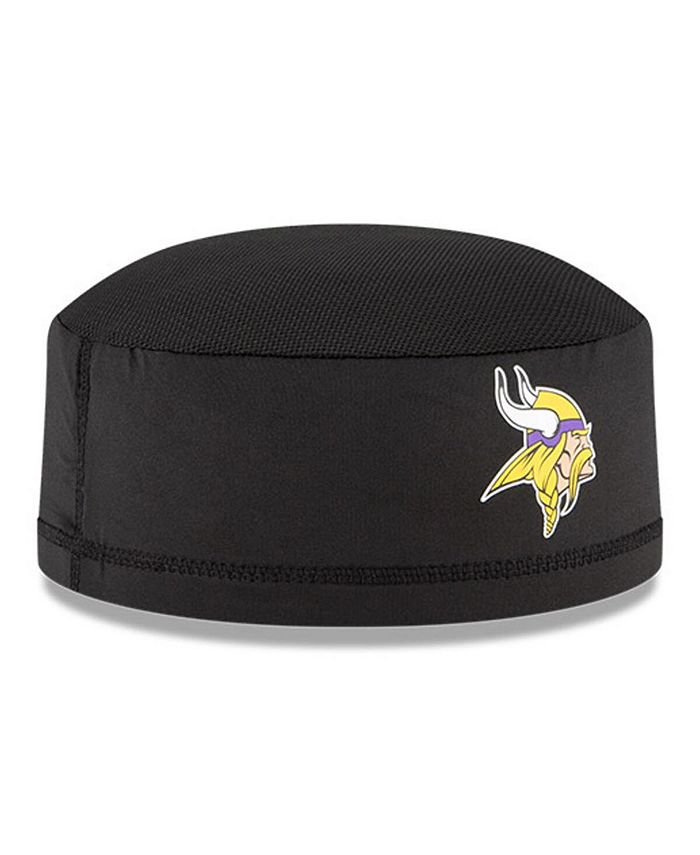 New Era Men's Black Minnesota Vikings NFL Training Skully Cap - Macy's