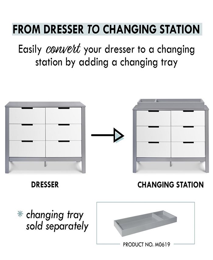 Carter's by DaVinci Colby 6-Drawer Double Dresser & Reviews - Furniture ...