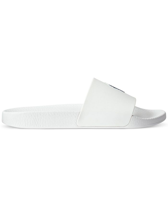 Polo Ralph Lauren Men's Signature Pony Slide Sandals - Macy's