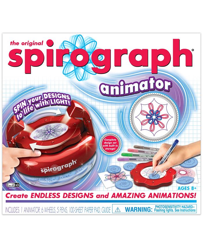 Spirograph Animator Set, 115 Piece - Macy's