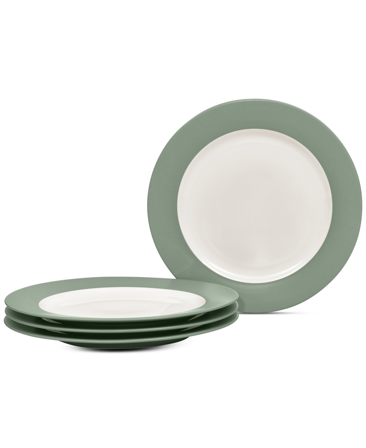 Click here for Noritake Colorwave Rim Salad Plates  Set of 4 - Gr... prices