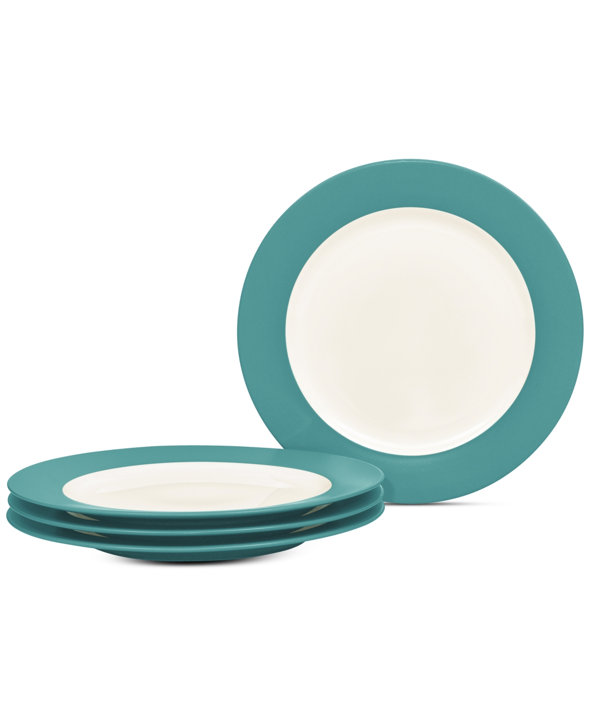 Click here for Noritake Colorwave Rim Salad Plates  Set of 4 - Tu... prices