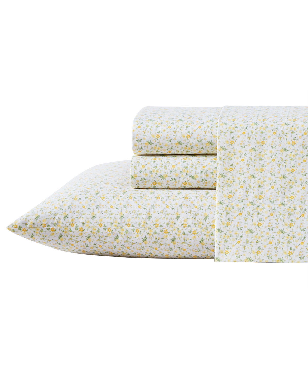 Click here for Laura Ashley Cotton Percale 4-Pc. Sheet Set  King... prices