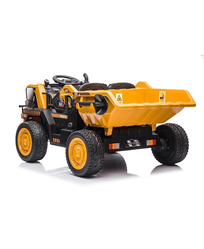 Blazin' Wheels 12 Volt Battery Operated Construction Truck - Macy's