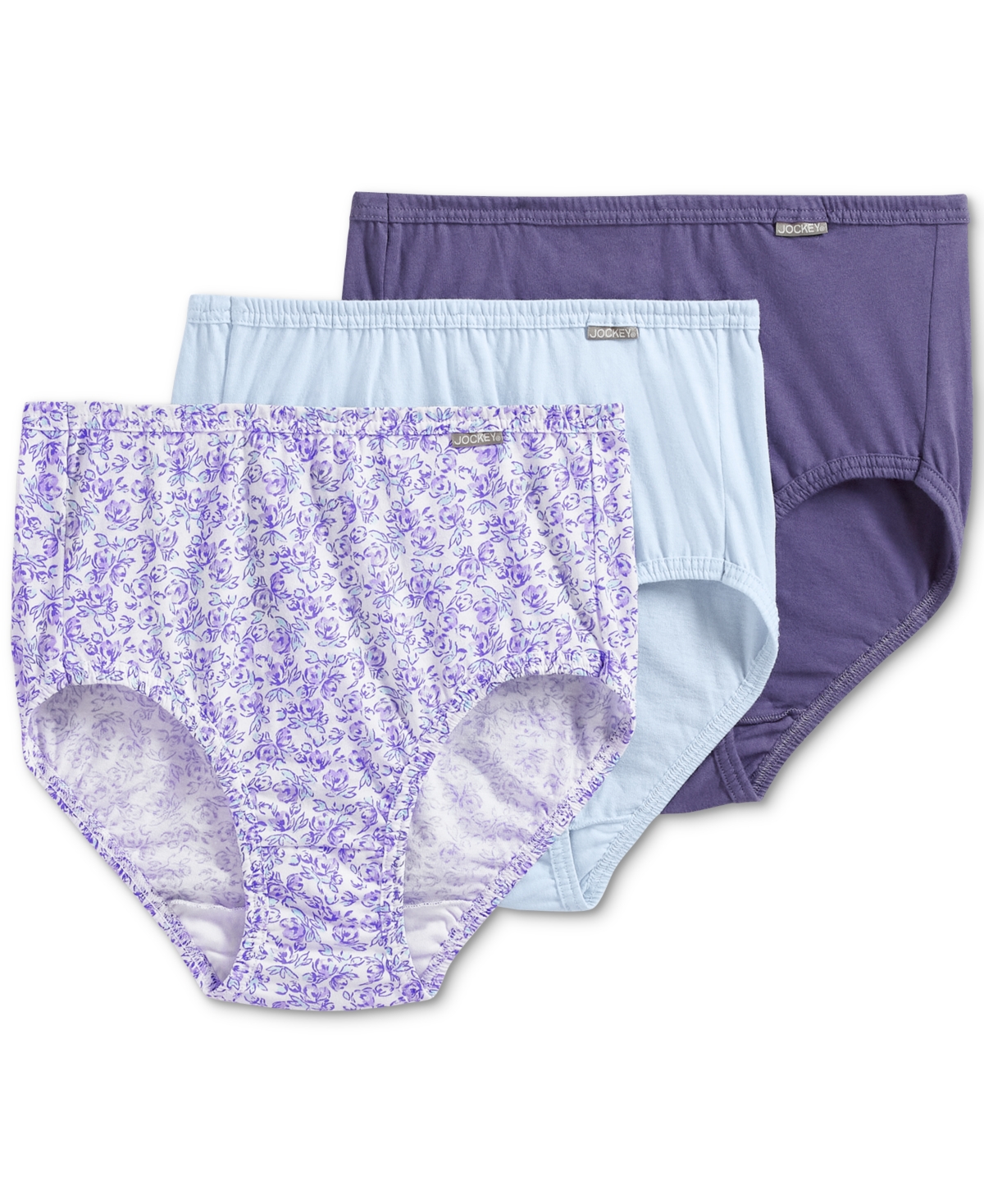 Womens Jockey(R) 3pk. Brief Panties 1486