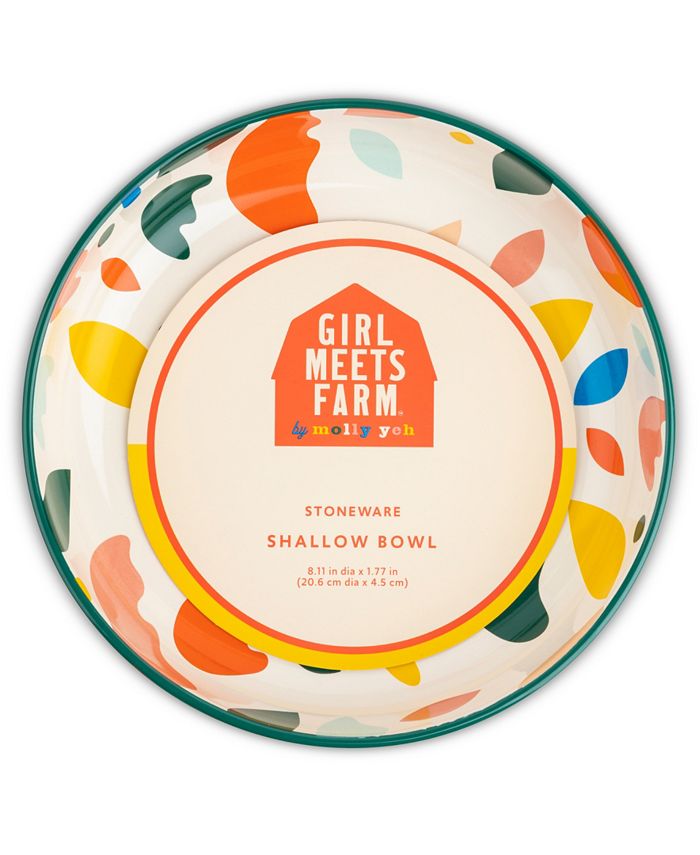 Girl Meets Farm by Molly Yeh Shallow Bowl - Macy's