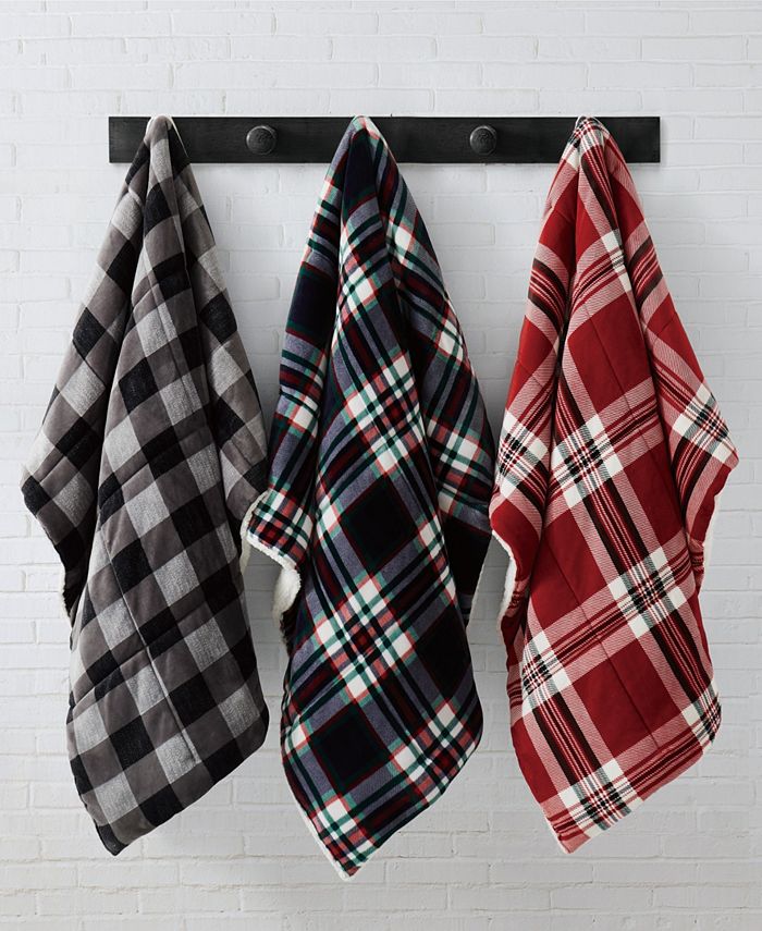 London Fog Cabin Throw, 60" x 50" - Macy's