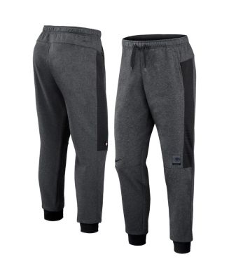 Men's Nike Heathered Gray, Black Cincinnati Reds Authentic Collection ...