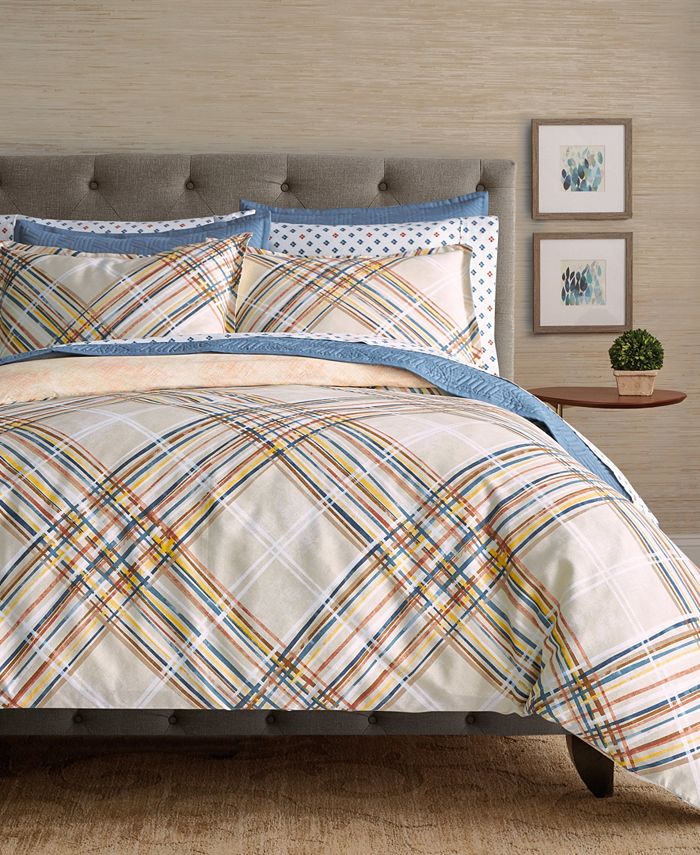 Scott Living Hollis 3-Piece Comforter Set, Queen - Macy's