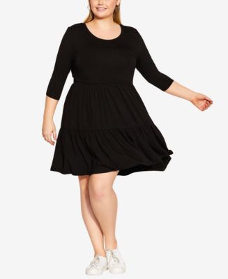 Avenue Plus Size Anya Dress - Macy's