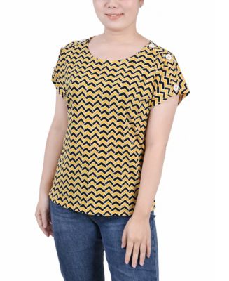 Petite Size Short Extended Sleeve Top - Macy's