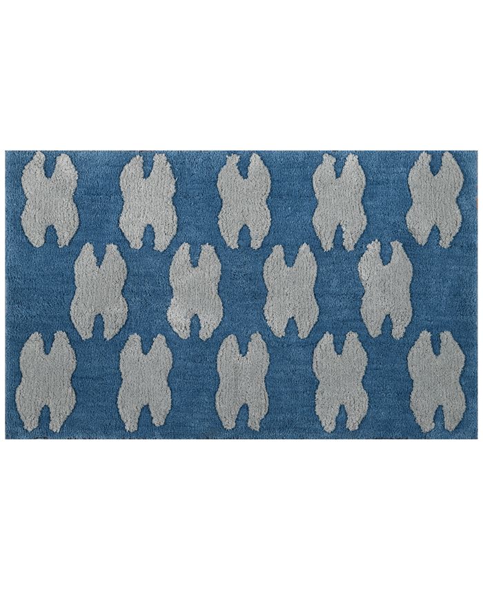 Riviera Home Rolex Overtuft Accent Rug, 27" x 45'' - Macy's