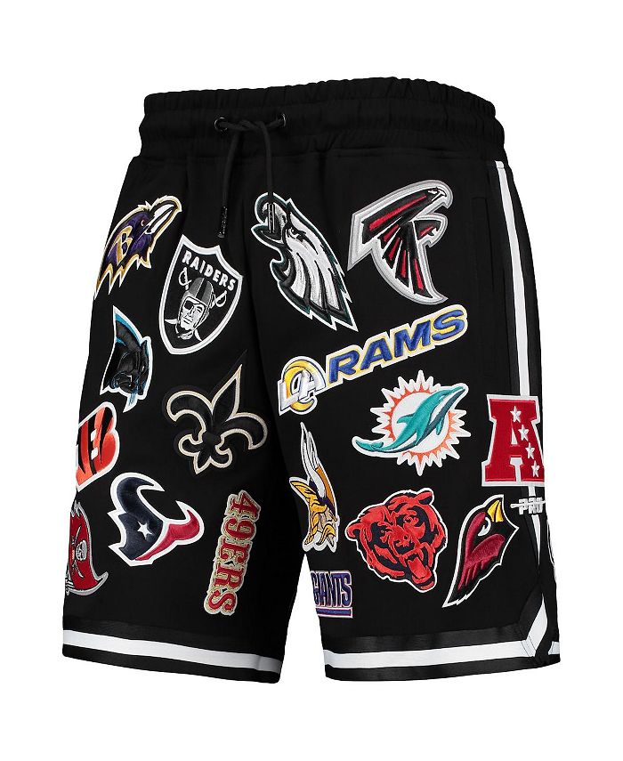 Pro Standard Men's Black Nfl Pro League Allover Shorts - Macy's