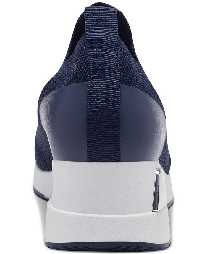 Alfani Women's Websterr Knit Wedge Sneakers, Created for Macy's ...