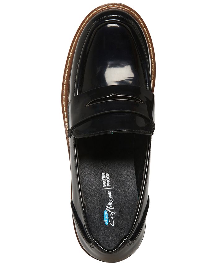 Aqua College Women's Daria Waterproof Penny Loafers, Created for Macy's ...