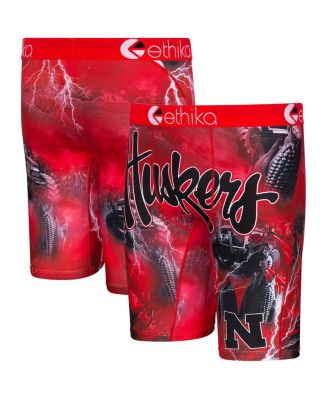 Youth Boys Ethika Scarlet and Black Nebraska Huskers Collegiate Spirit ...