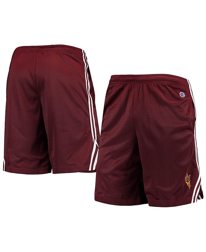 Champion Men's Maroon Arizona State Sun Devils Team Lacrosse Shorts ...