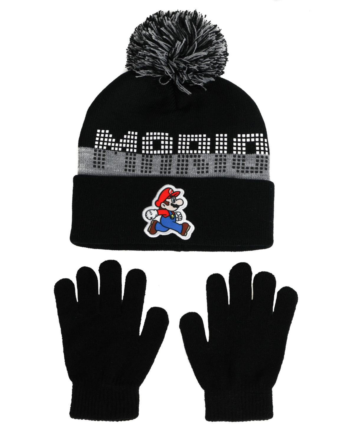 Click here for Big Boys Super Mario Hat and Gloves Set  2-Piece -... prices