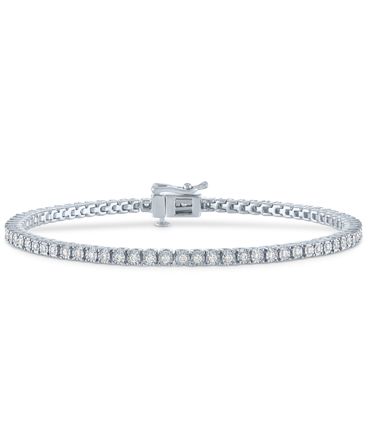 Click here for Diamond Tennis Bracelet (1/2 ct. t.w.) in Sterling... prices