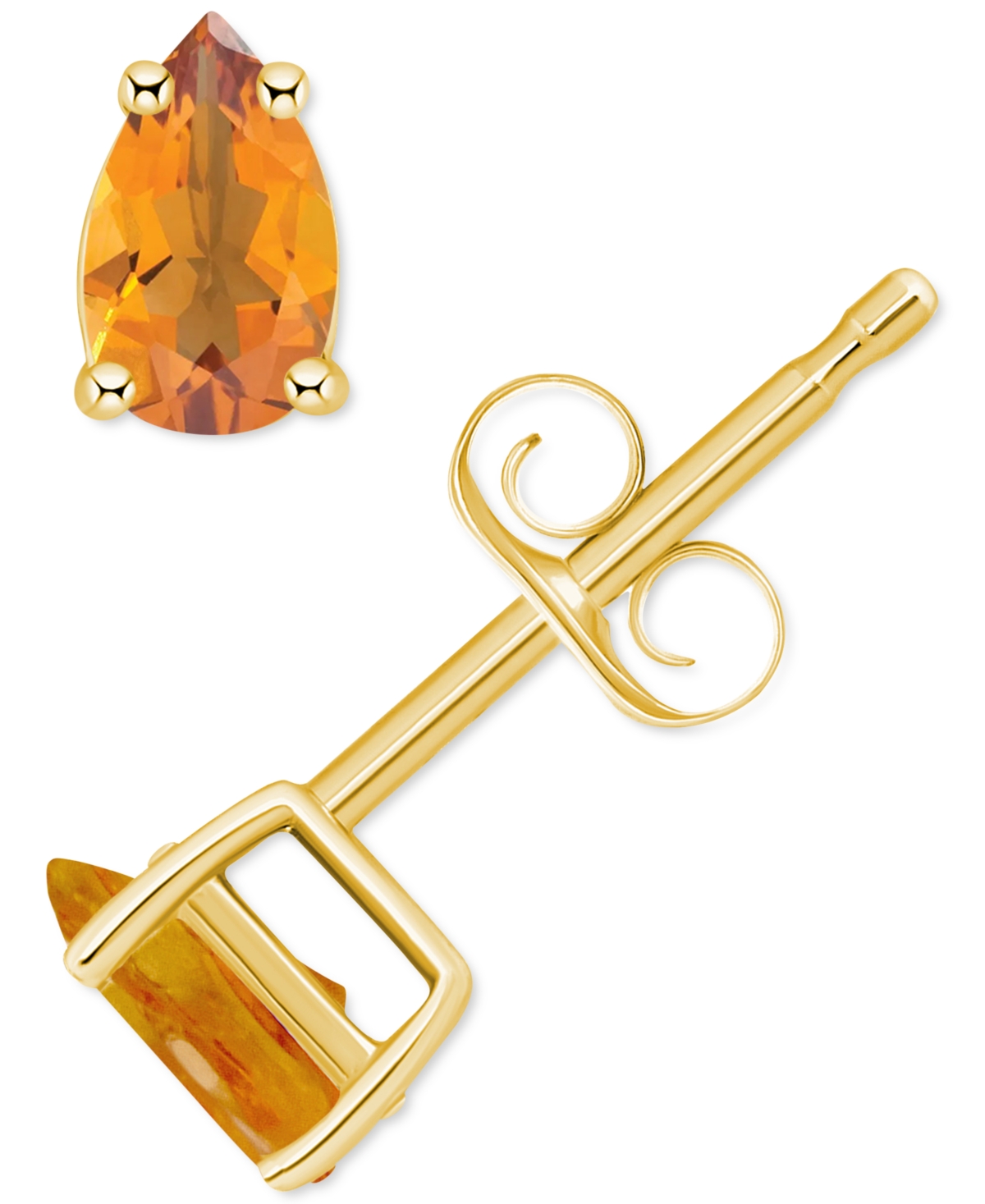 Click here for Citrine Pear Stud Earrings (3/8 ct. t.w.) in 14k G... prices