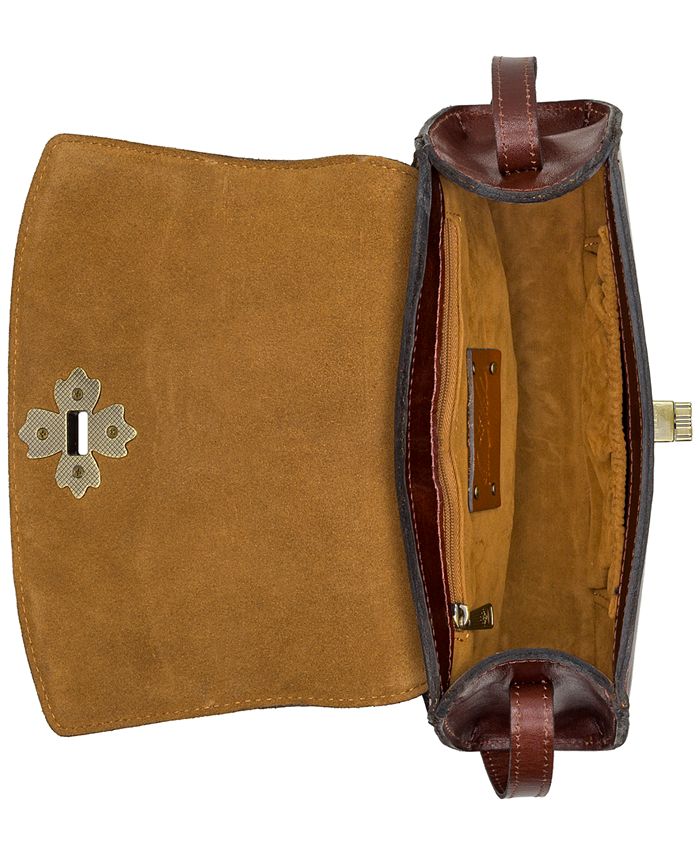 Patricia Nash Leather Handley Baguette - Macy's