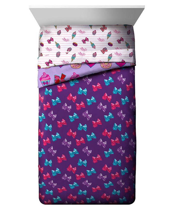 Jojo Siwa 5 Piece Sweet Life Bed Set, Twin - Macy's