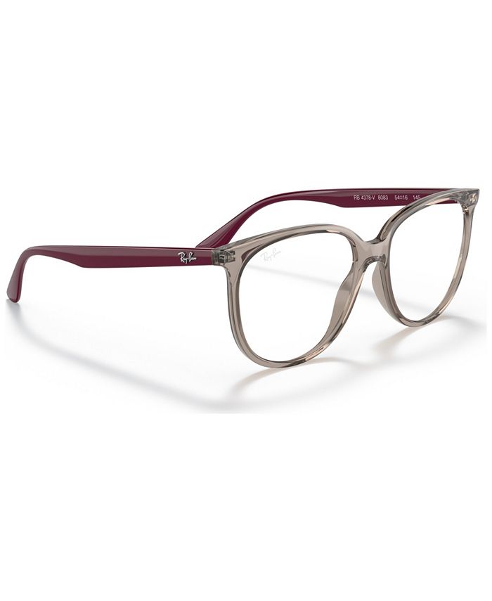 Ray-Ban RB4378V OPTICS Women's Square Eyeglasses - Macy's