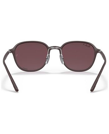 Ray-Ban Unisex Polarized Sunglasses, RB4341CH 51 - Macy's