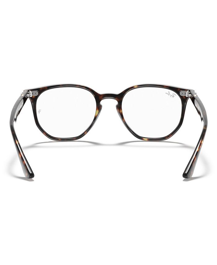 Ray-Ban RB7151 Hexagonal Optics Eyeglasses - Macy's
