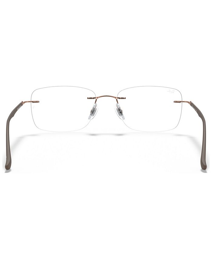 Ray-Ban RX8725 Unisex Rectangle Eyeglasses - Macy's