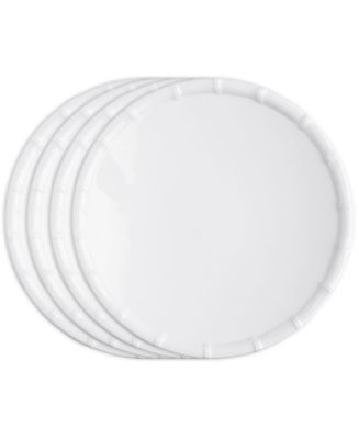 Q Squared Melamine Zen Bamboo 11" Dinner Plates, Set of 4 - Macy's