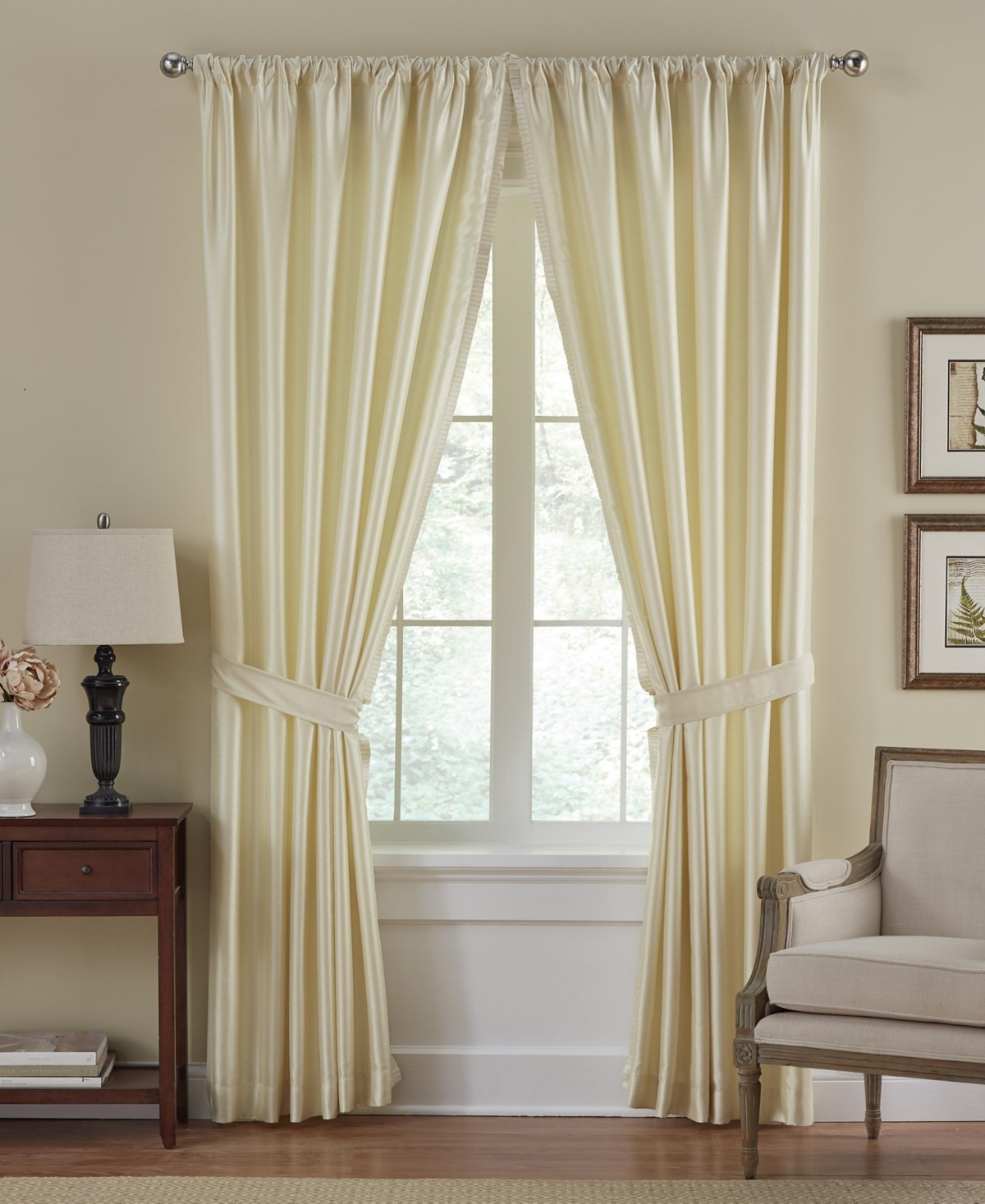 Click here for Elrene Home Fashions Versailles Faux Silk Blackout... prices