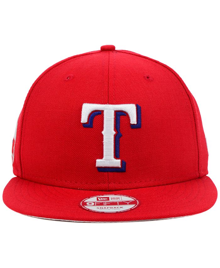 New Era Texas Rangers MLB 2 Tone Link 9FIFTY Snapback Cap - Macy's