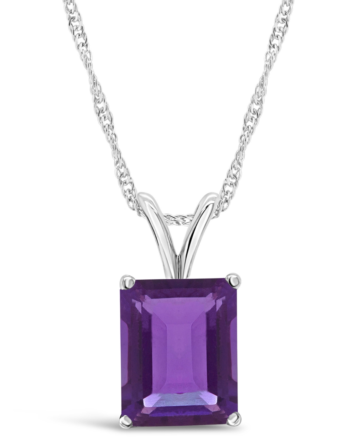 Click here for Macys Amethyst (3-1/7 ct. t.w.) Pendant Necklace i... prices