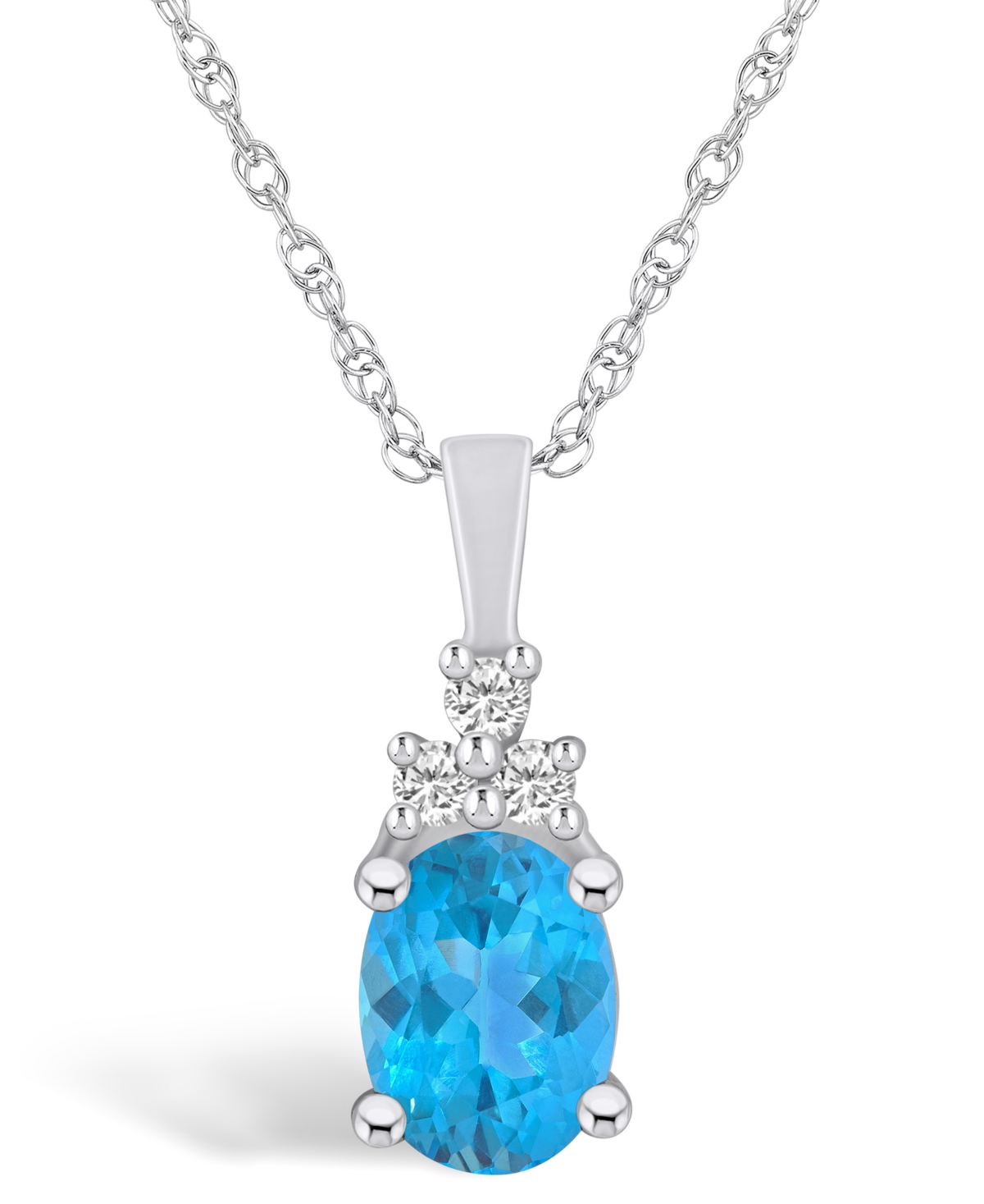 Click here for Macys Blue Topaz (1-5/8 Ct. T.w.) and Diamond (1/1... prices