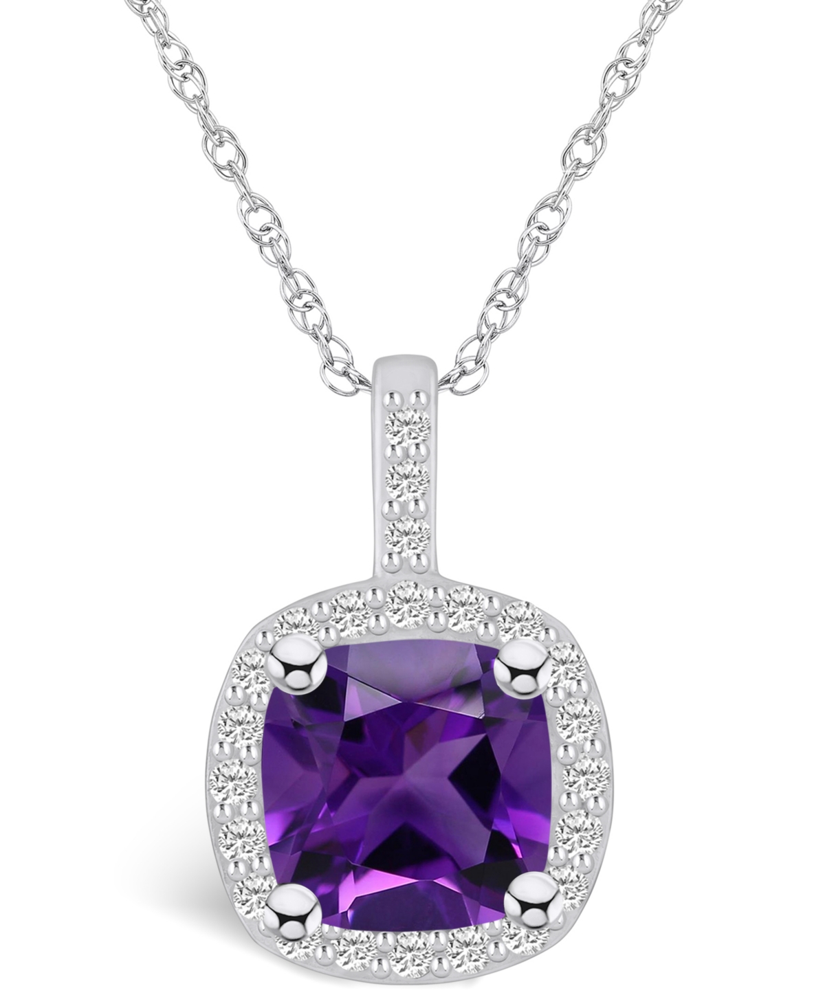 Click here for Macys Amethyst (2 Ct. T.w.) and Diamond (1/4 Ct. T... prices