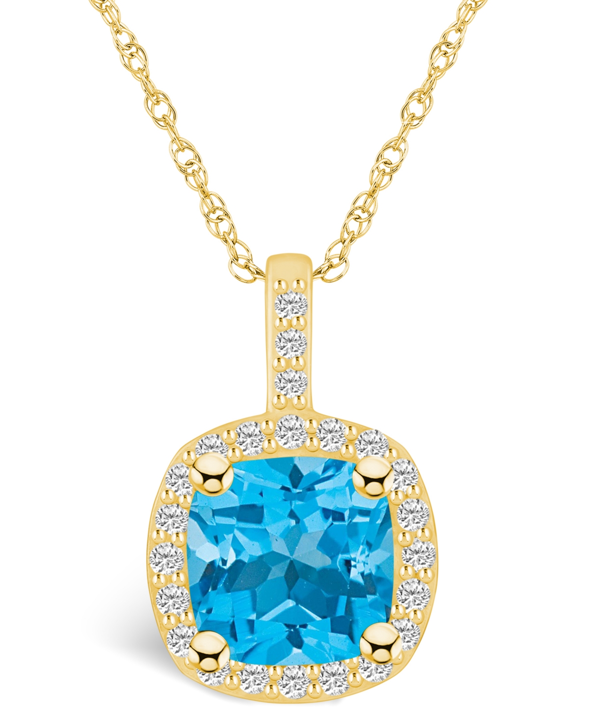 Click here for Macys Blue Topaz (2-3/4 Ct. T.w.) and Diamond (1/4... prices