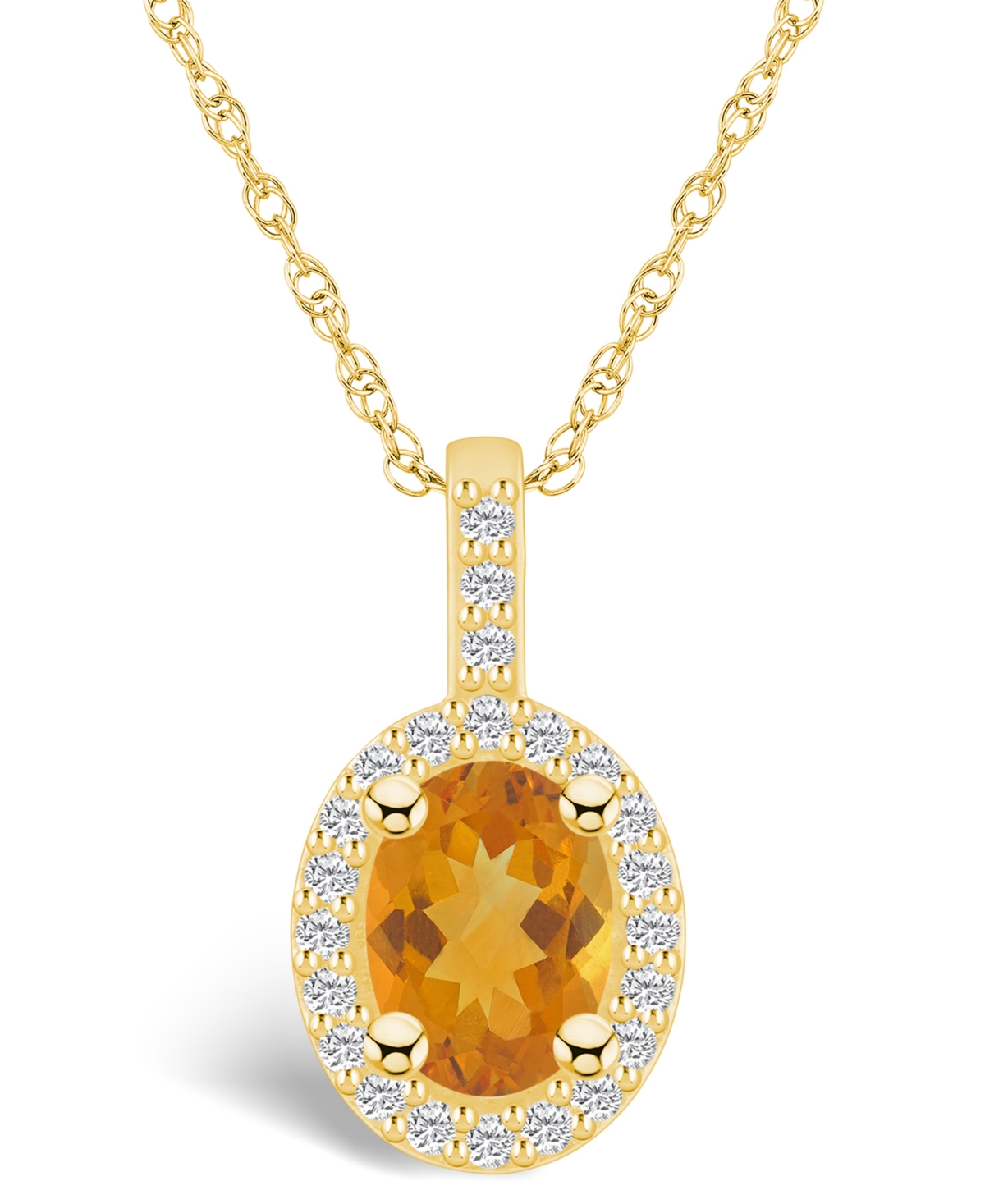 Click here for Macys Citrine (1-1/5 Ct. T.w.) and Diamond (1/4 Ct... prices