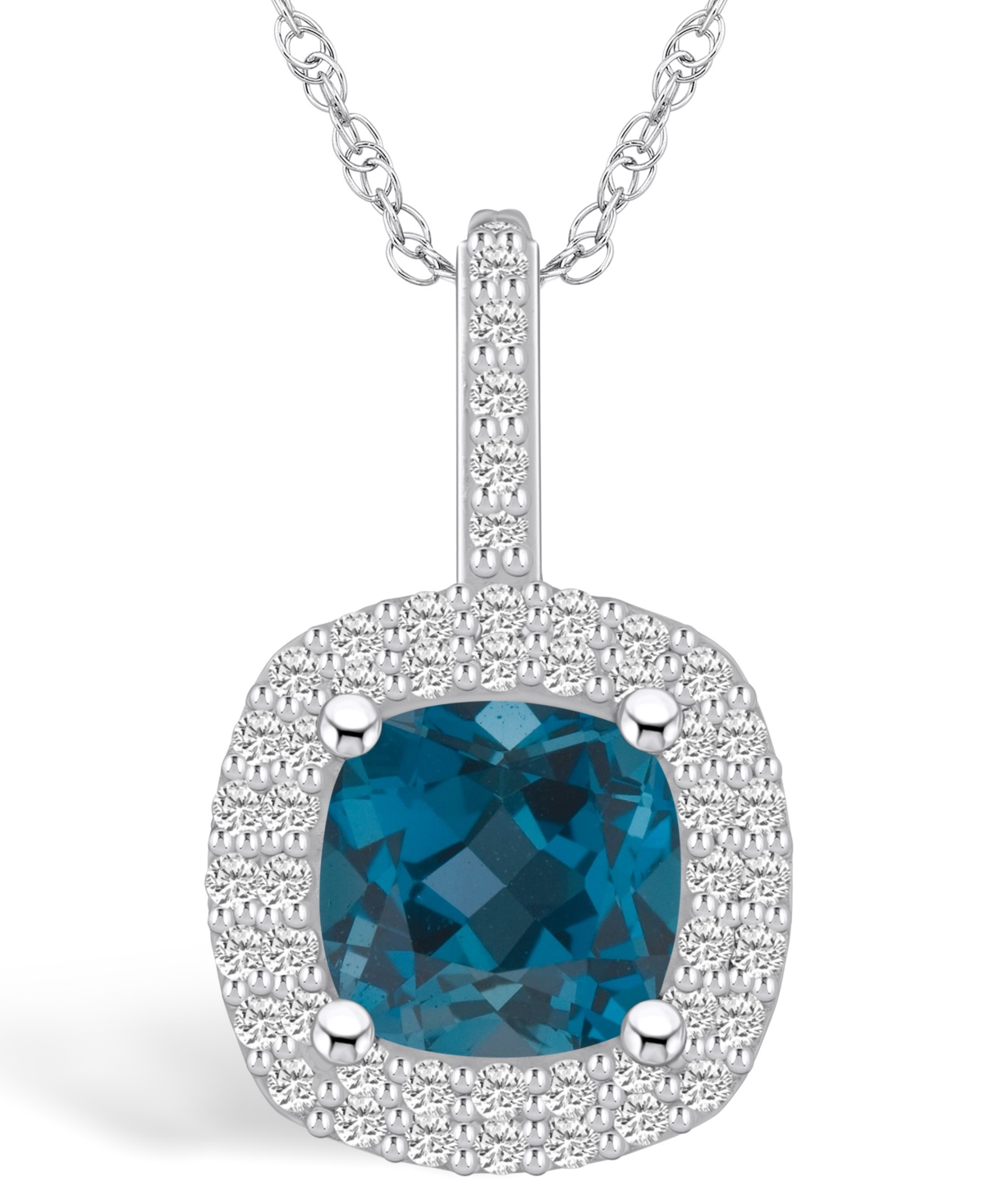 Click here for Macys London Blue Topaz (2-3/4 Ct. T.w.) and Diamo... prices
