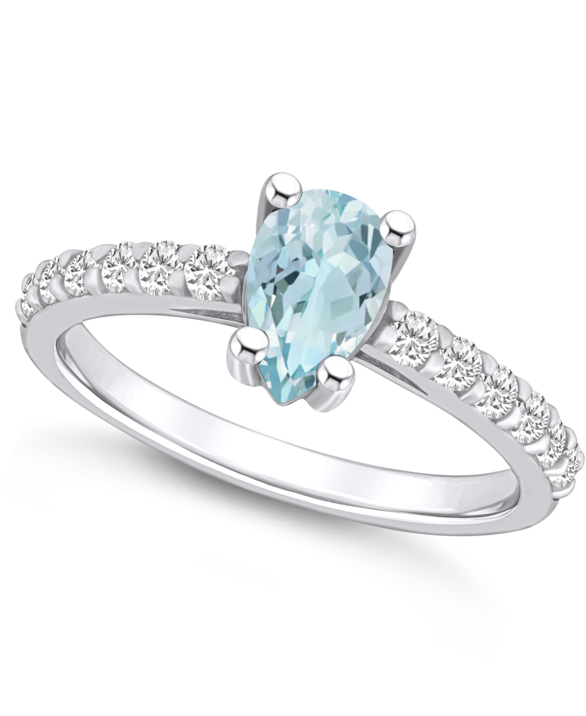 Click here for Macys Aquamarine (3/4 Ct. T.w.) and Diamond (1/3 C... prices