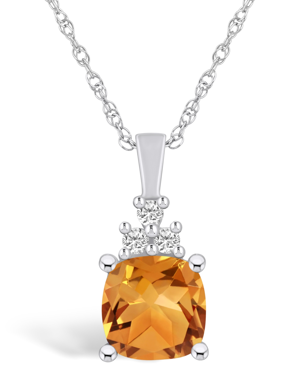 Click here for Macys Citrine (2 Ct. T.w.) and Diamond (1/10 Ct. T... prices