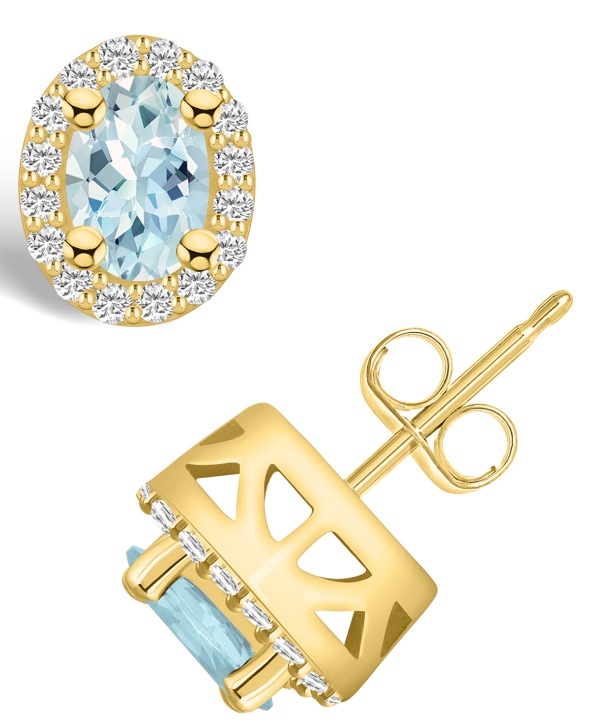 Click here for Macys Aquamarine (3/4 ct. t.w.) and Diamond (1/4 c... prices