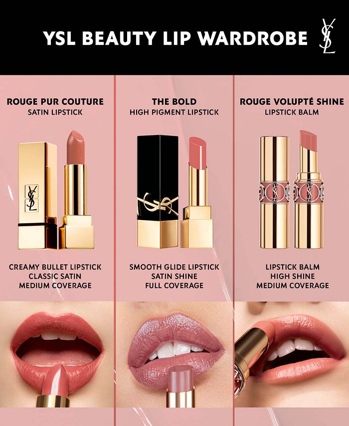 Yves Saint Laurent The Bold High Pigment Lipstick - Macy's