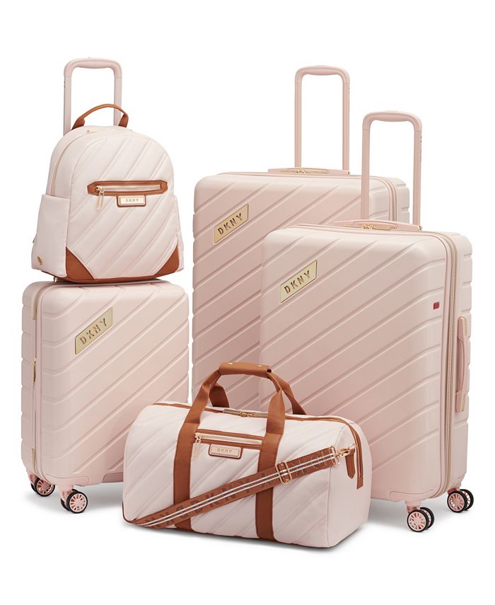 DKNY Bias 24" Upright Trolley Luggage - Macy's