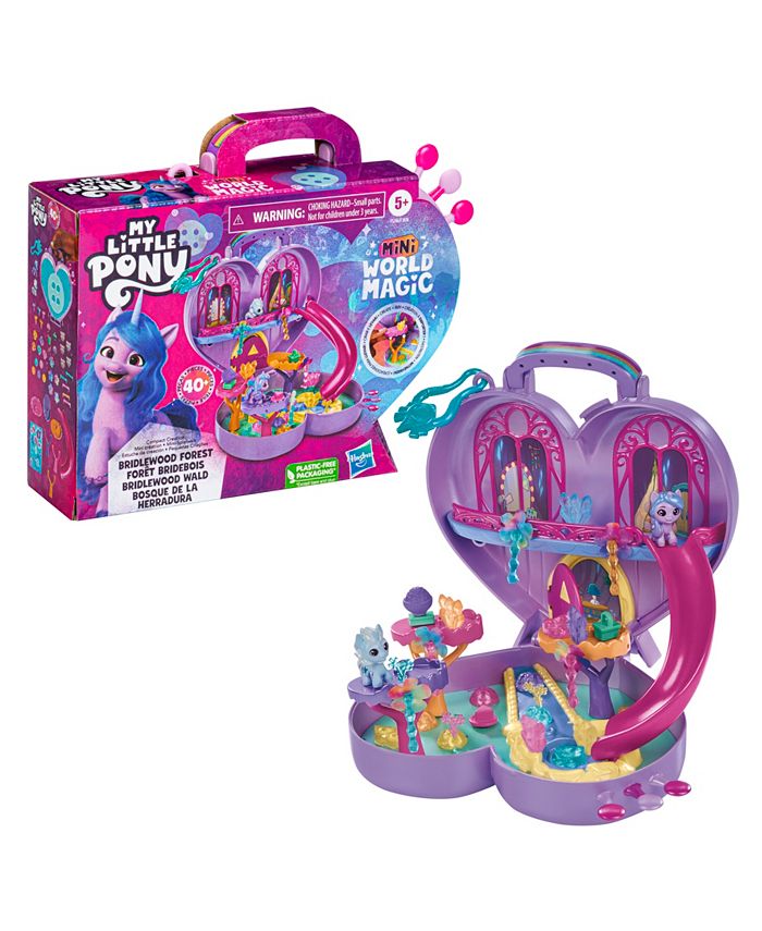 My Little Pony Mini World Magic Compact Creation Bridlewood Forest, Set of 42 - Macy's