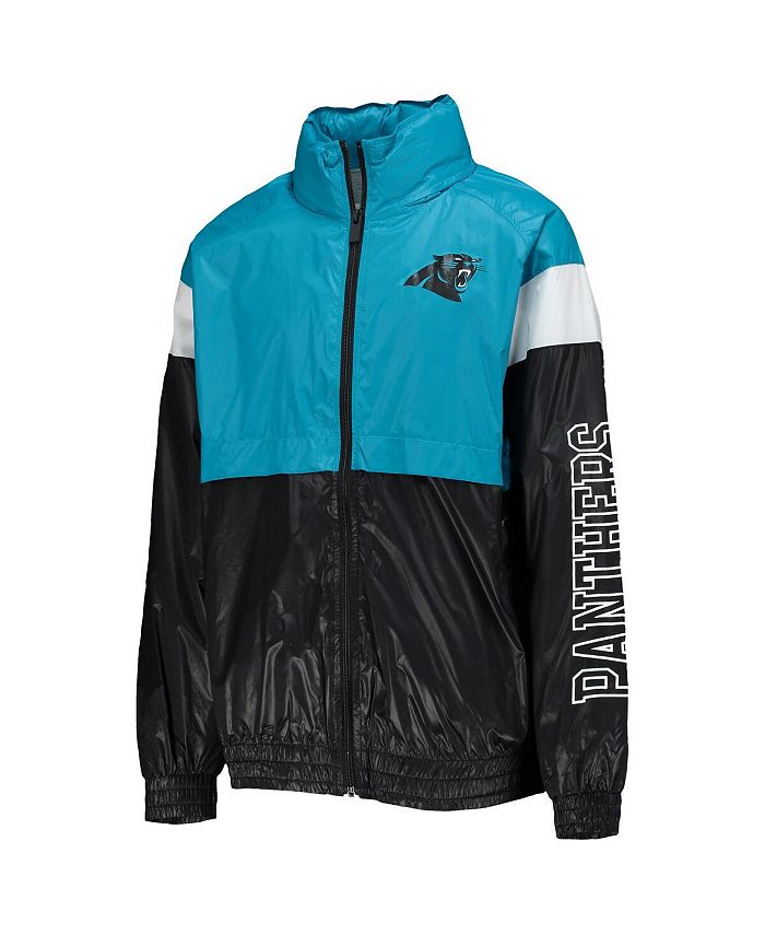 Outerstuff Big Boys Blue, Black Carolina Panthers Goal Line Stance Full ...