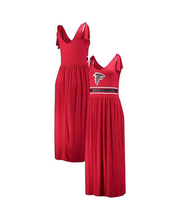 G-III 4Her by Carl Banks Women's Red Atlanta Falcons Game Over Maxi ...