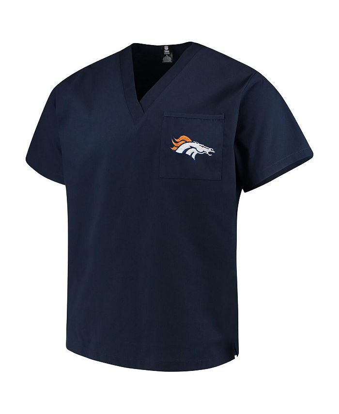 Concepts Sport Men's Navy Denver Broncos Scrub Top - Macy's