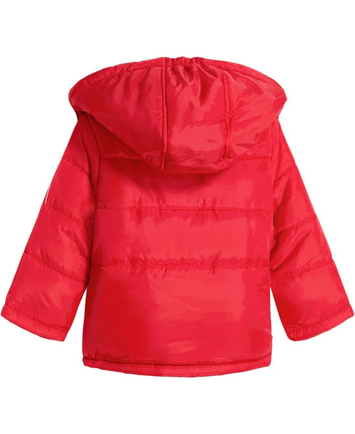 Tommy Hilfiger Baby Boys Chevron Colorblock Puffer Coat & Reviews ...