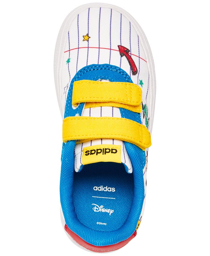 adidas Toddler Kids x Disney Mickey Mouse Vulc Raid3r Stay-Put Casual ...